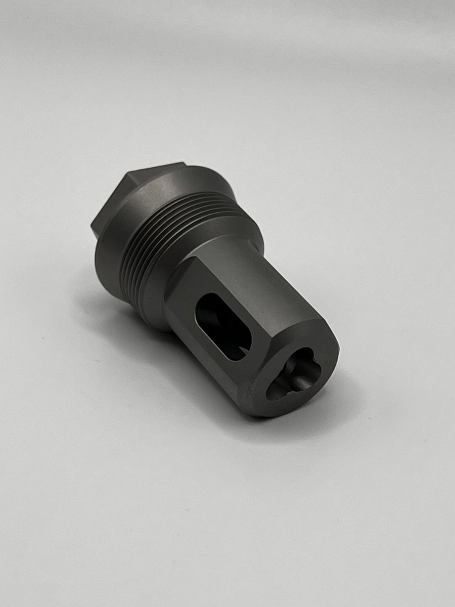 No‑Time Muzzle Brake (Thunder Beast & Banish Gold Compatible) – Rusty ...